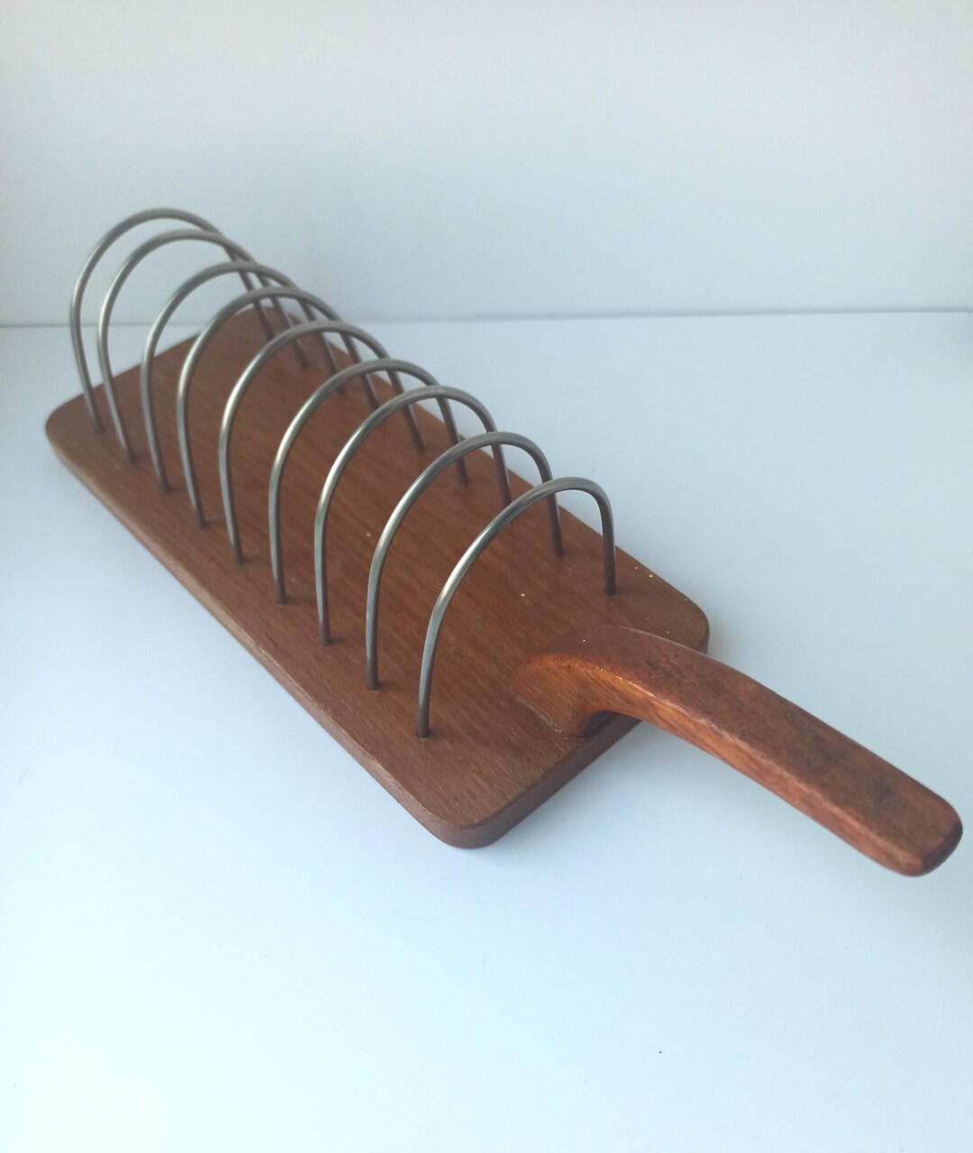 Vintage Teak Toast Rack Karl Holmberg AB Sweden - Etsy