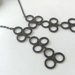 Vintage Silver Modernist Sweden Scandinavian Design Silver Pendant on a ...