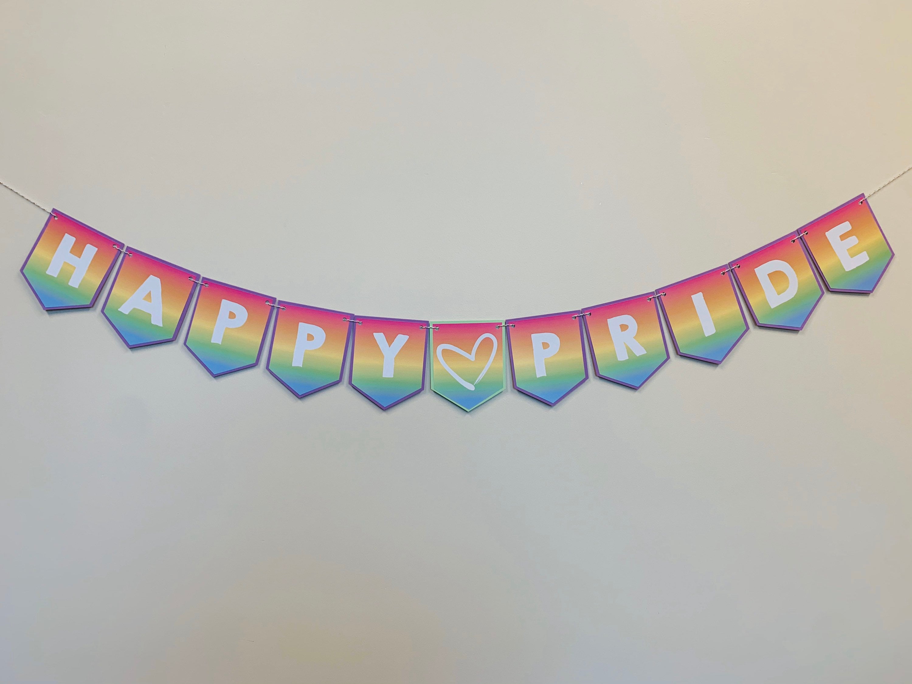 Happy Pride Banner digital Instant Download - Etsy UK