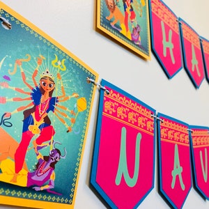 Happy Navratri Banner (ready-made) - Etsy