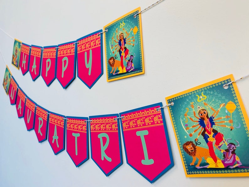 Happy Navratri Banner (ready-made) - Etsy