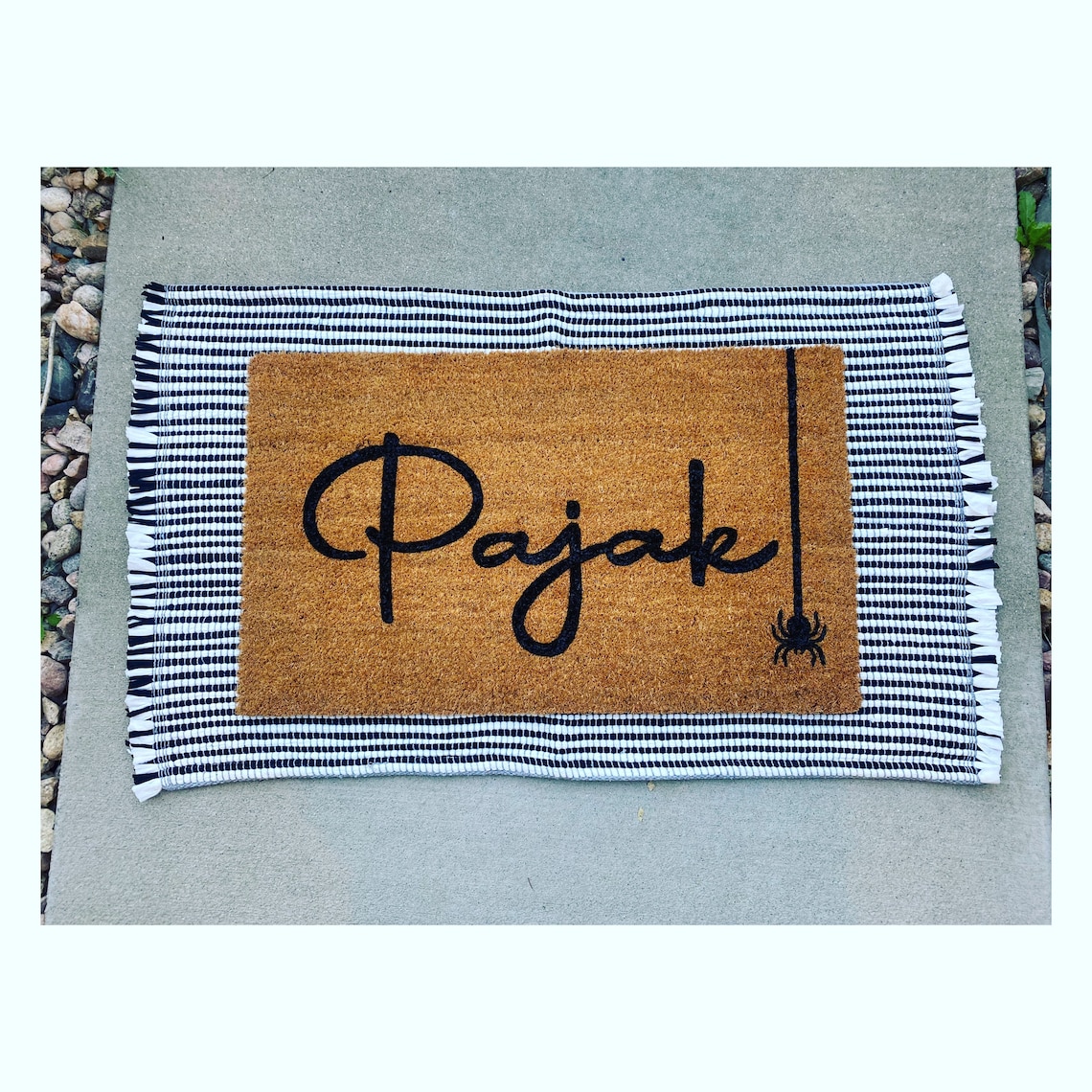 Custom Hand Painted Door Mat - Etsy