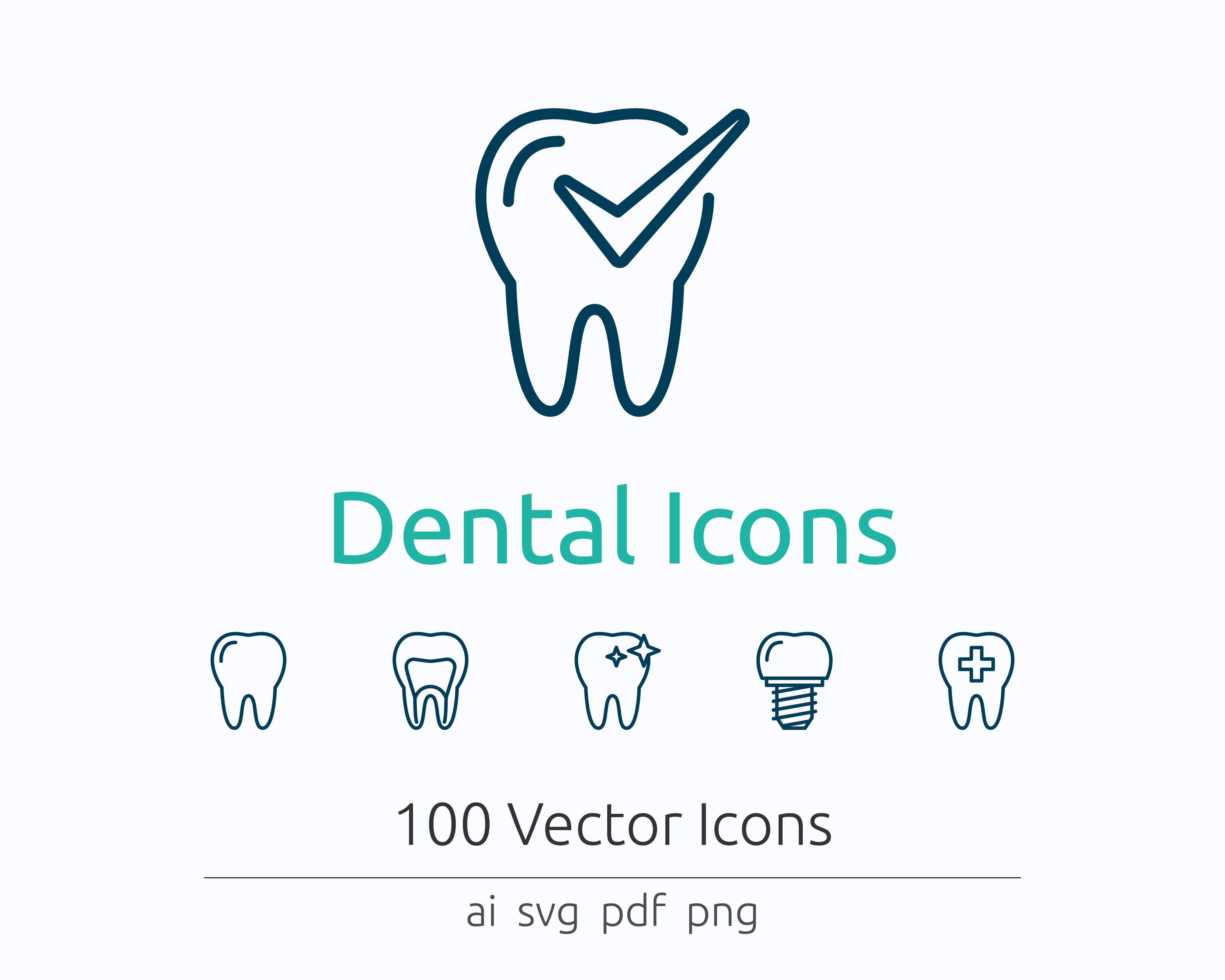 Dental Icons In Vector And PNG Etsy dental-icons-in-vector-and-png-etsy