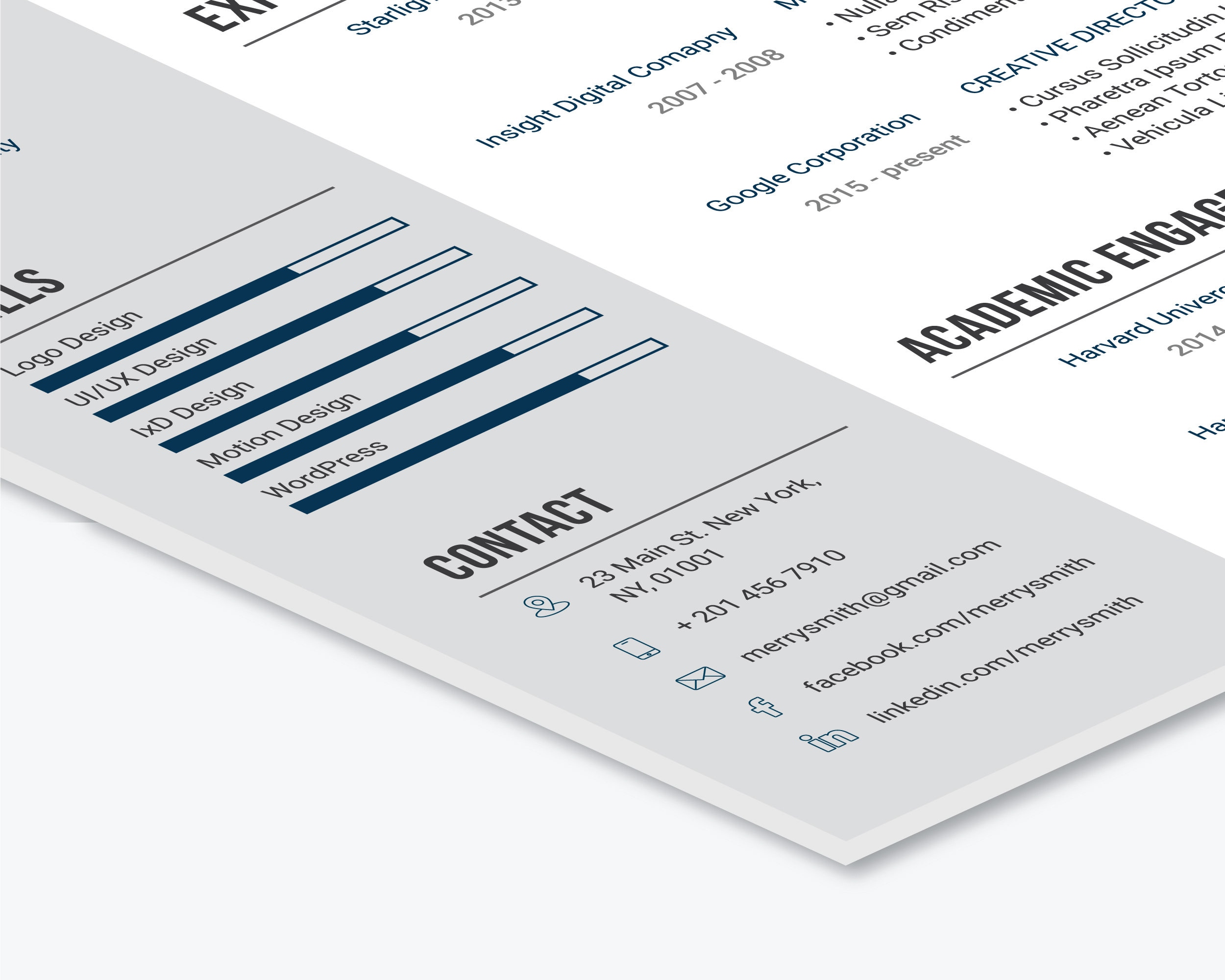 Resume Icons in Vector and PNG - Etsy