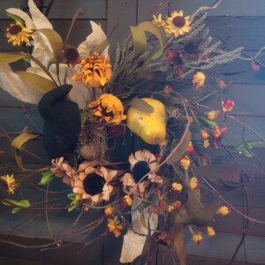 Primitive Crows Nest Wreath,country Primitive Wreath - Etsy