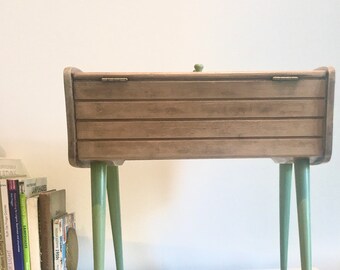 Sewing Box on Legs | Etsy