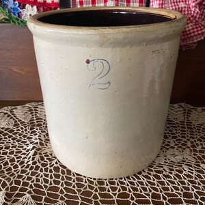 Antique 2 Gallon Crock - Etsy