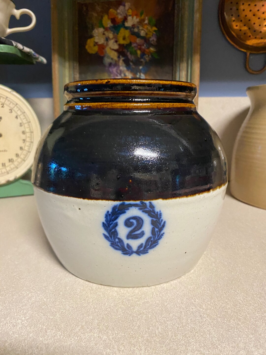 Antique Crock Pottery - Etsy