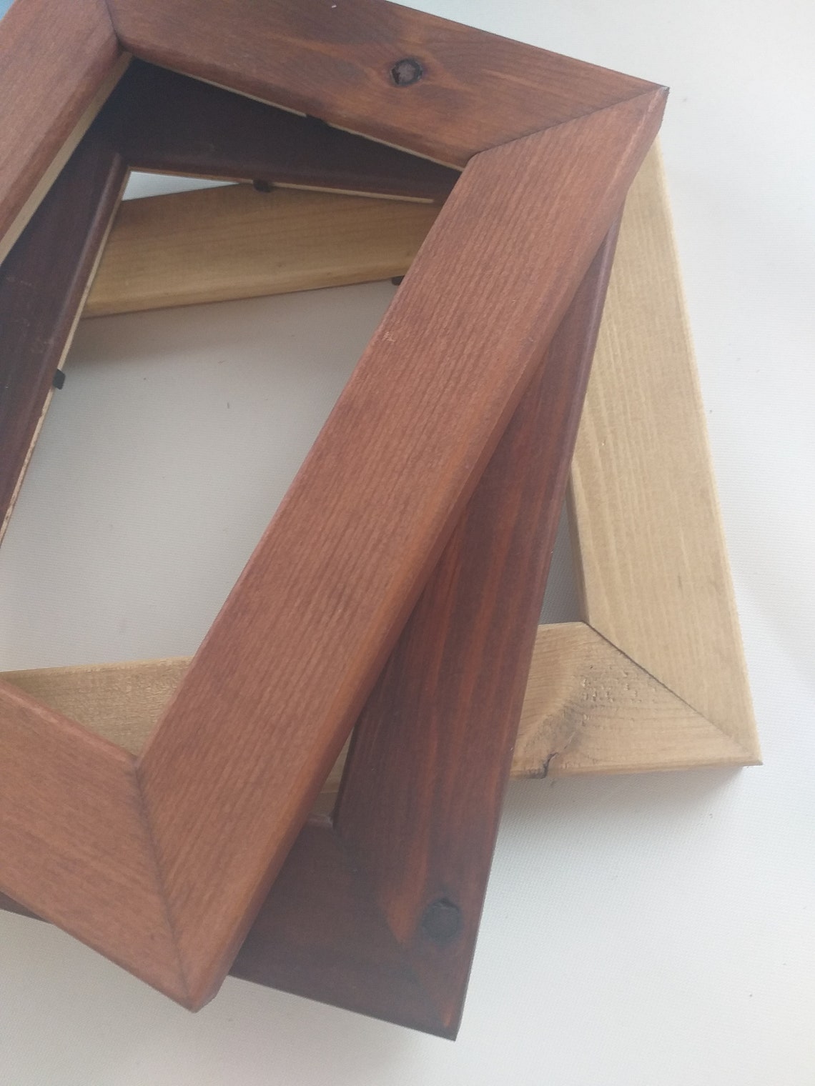 Photo Frame/Picture Frame/Solid Pine/Choice 3 Finishes/Rustic | Etsy