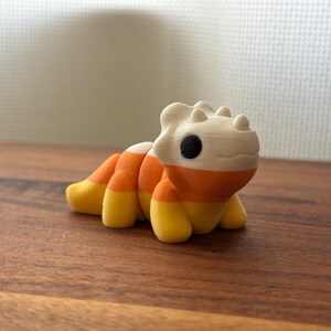 Candy Corn Baby Dinosaur Fidget Toys 3-pack With Egg – 3D Printed ...