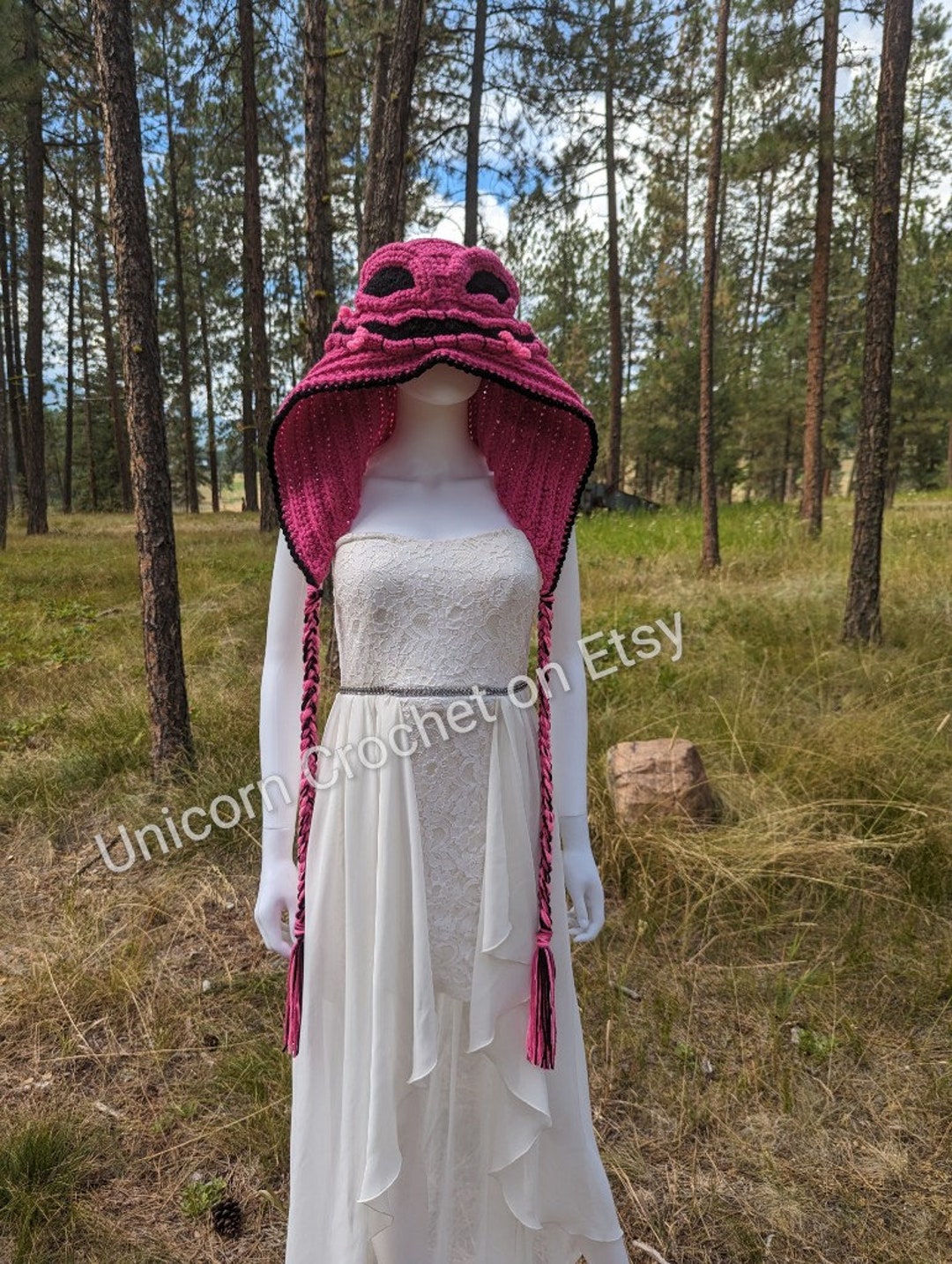 CUSTOM ORDER Burlap Chap Crochet Hood - Etsy Canada