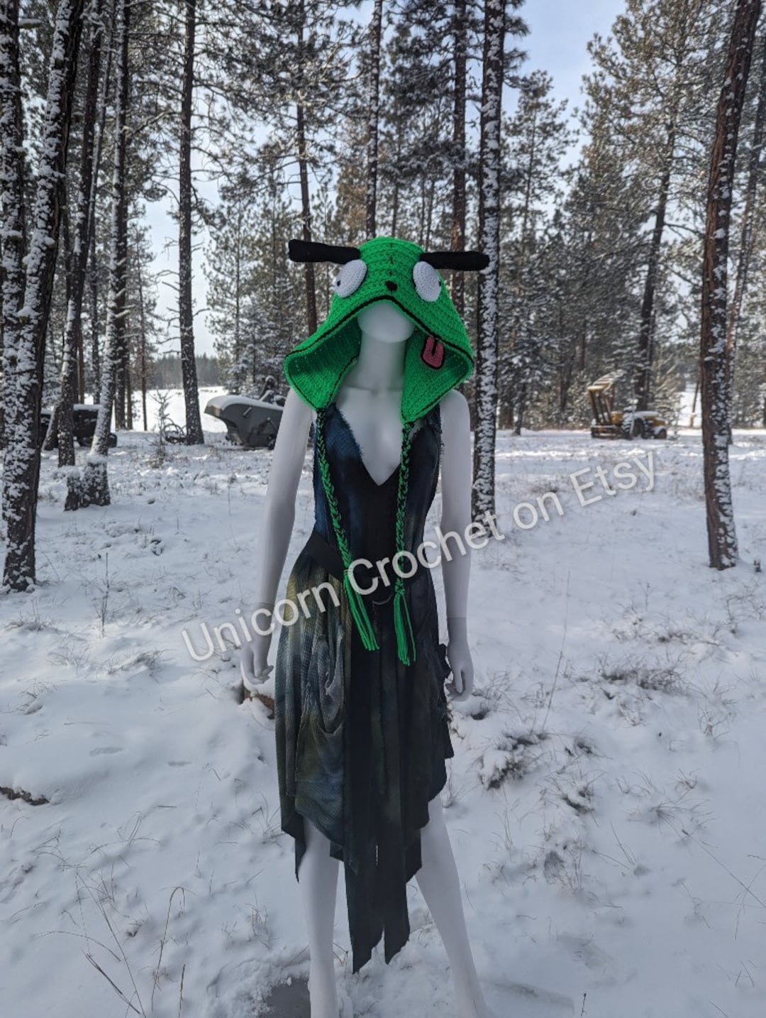 CUSTOM ORDER Twisted Pup Hood - Etsy