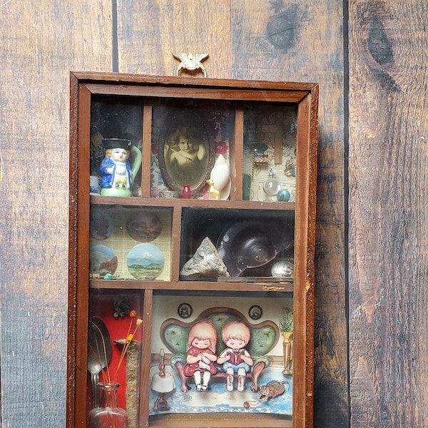 Vintage Shadow Box - Etsy