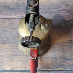 Antique Brass Blow Torch Circa 1920's - Etsy