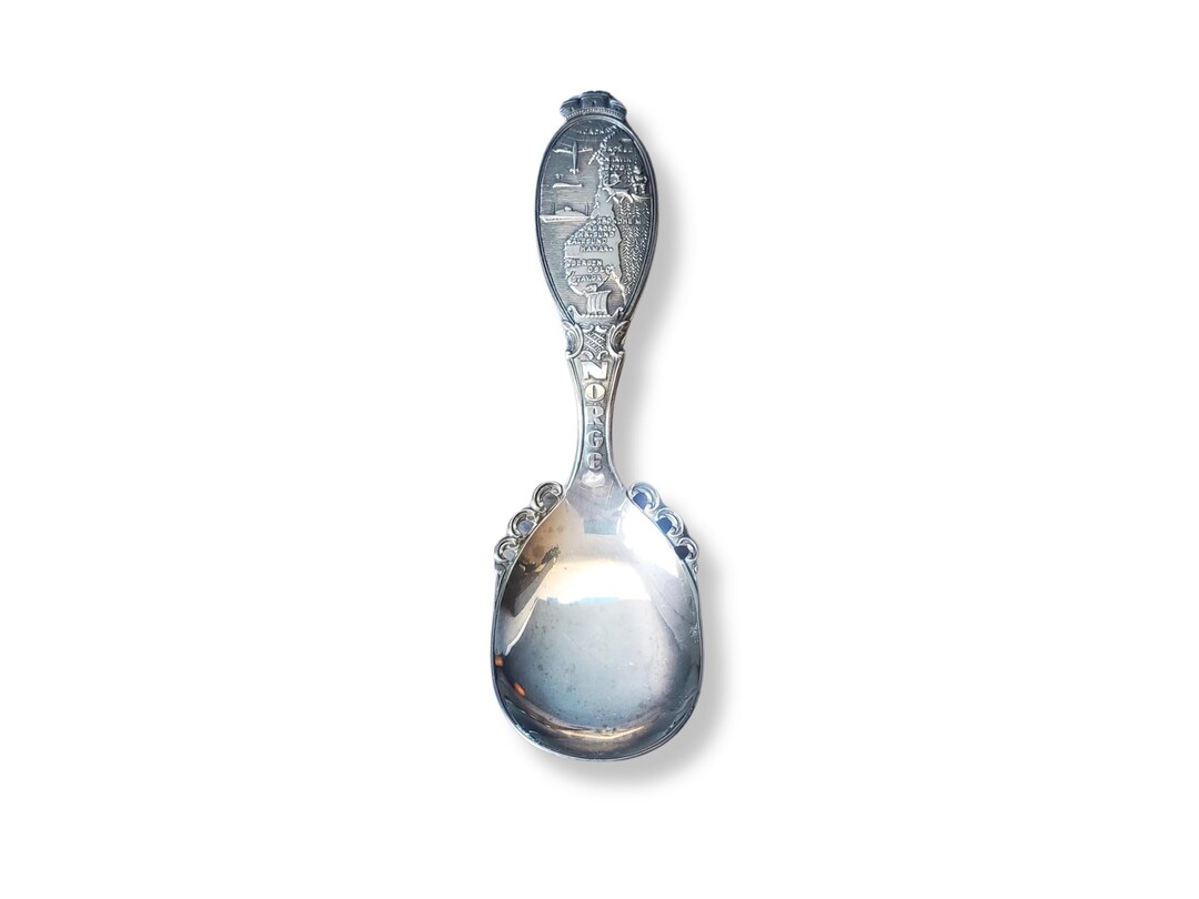 Vintage Norway Silver Spoon - Etsy