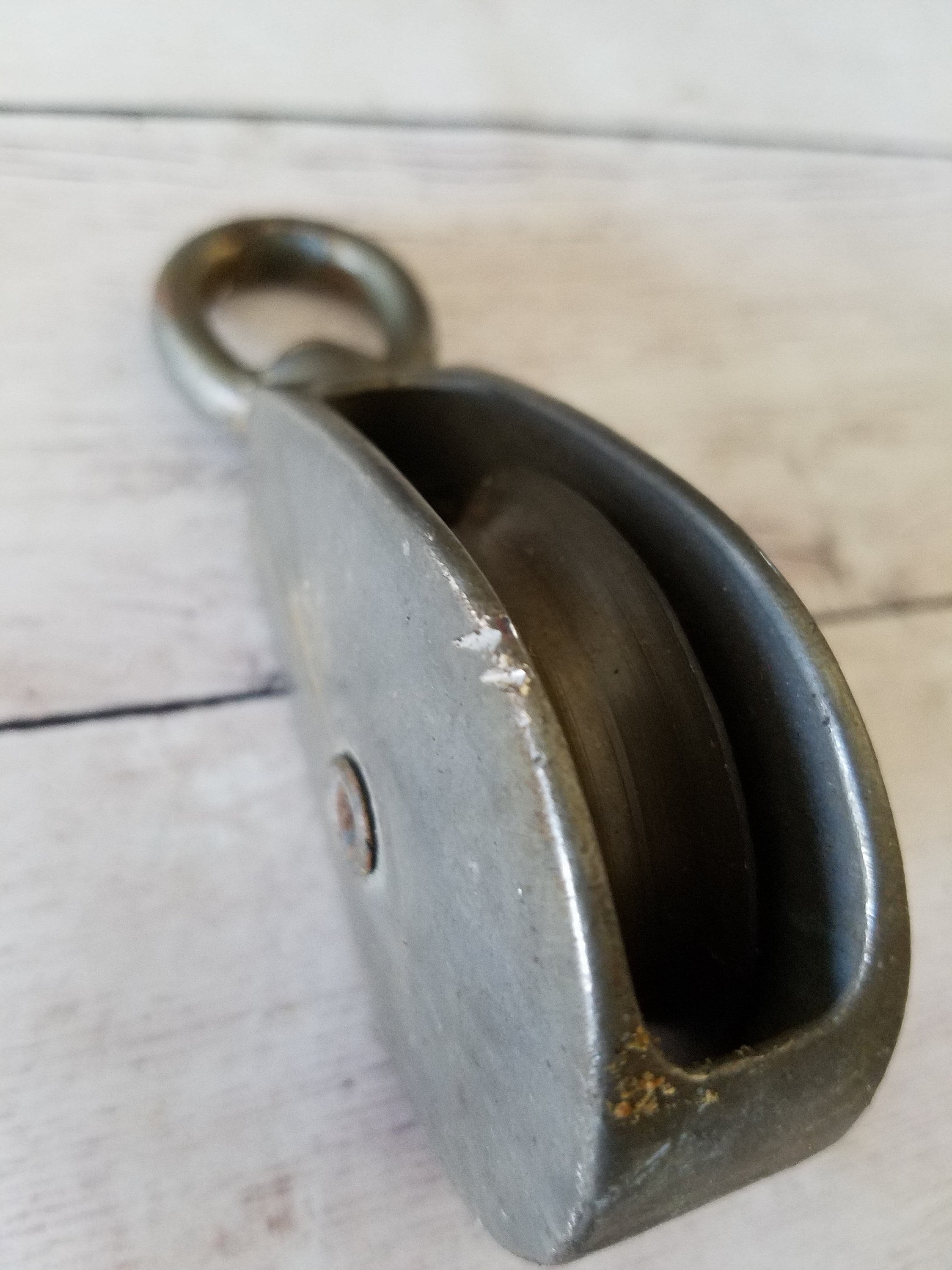 Antique Pulley / Vintage Pulley/ Metal Pulley / Spain/ Vintage - Etsy