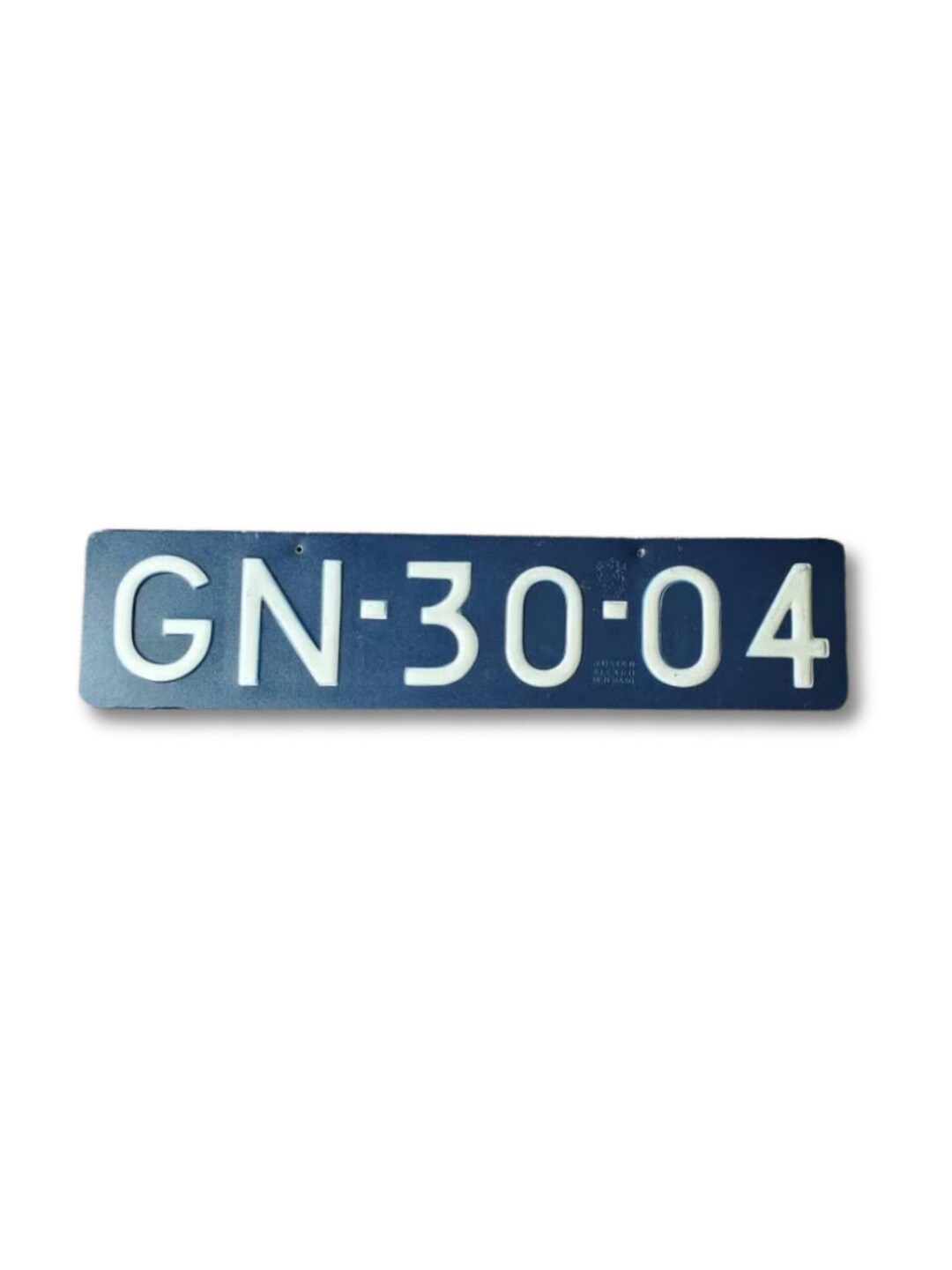 Dutch License Plate/ Genuine European License Plate/ Den Haag Plates ...