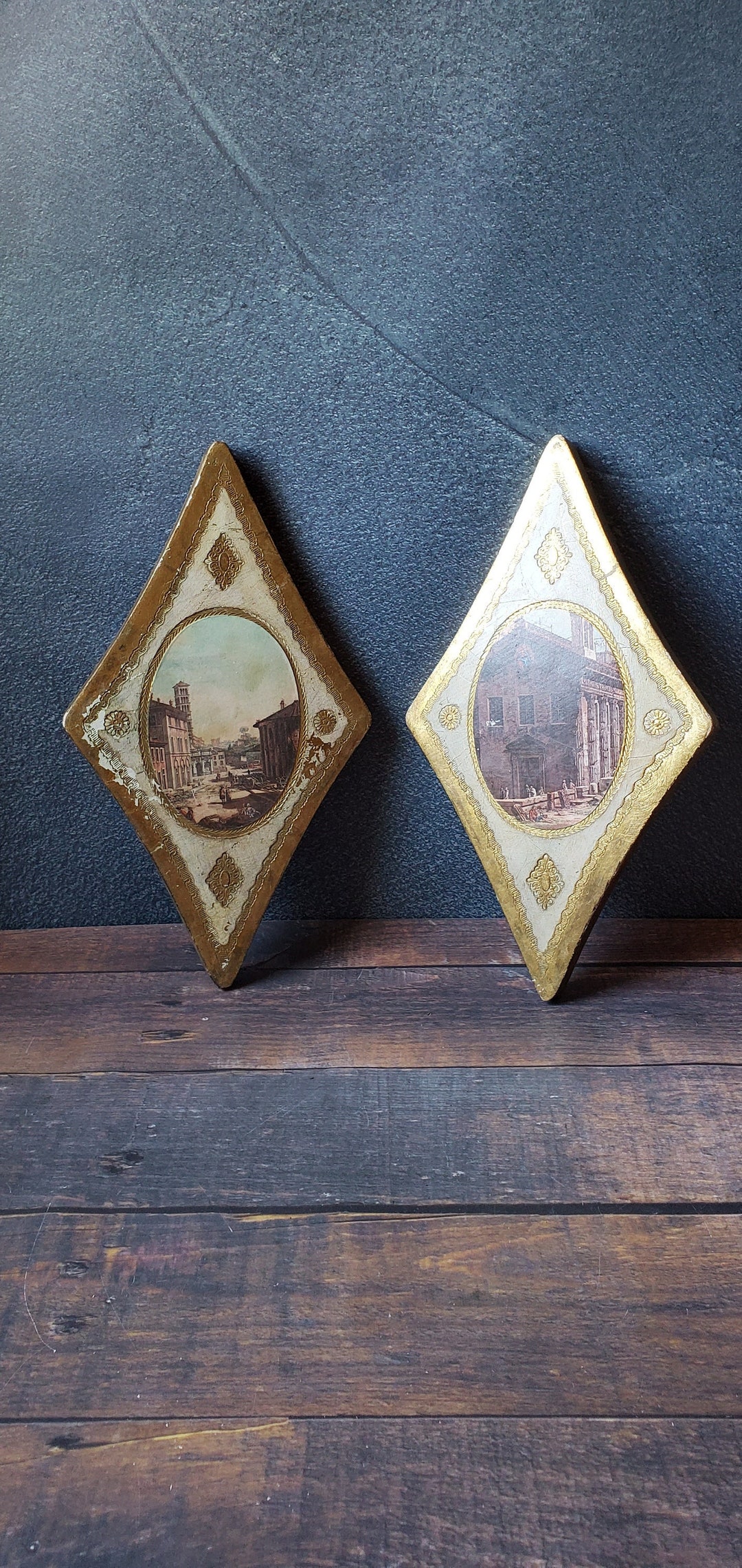 Wall Plaques/ Wall Hangings/ Diamond/ Italian Gold Wall Hangings ...