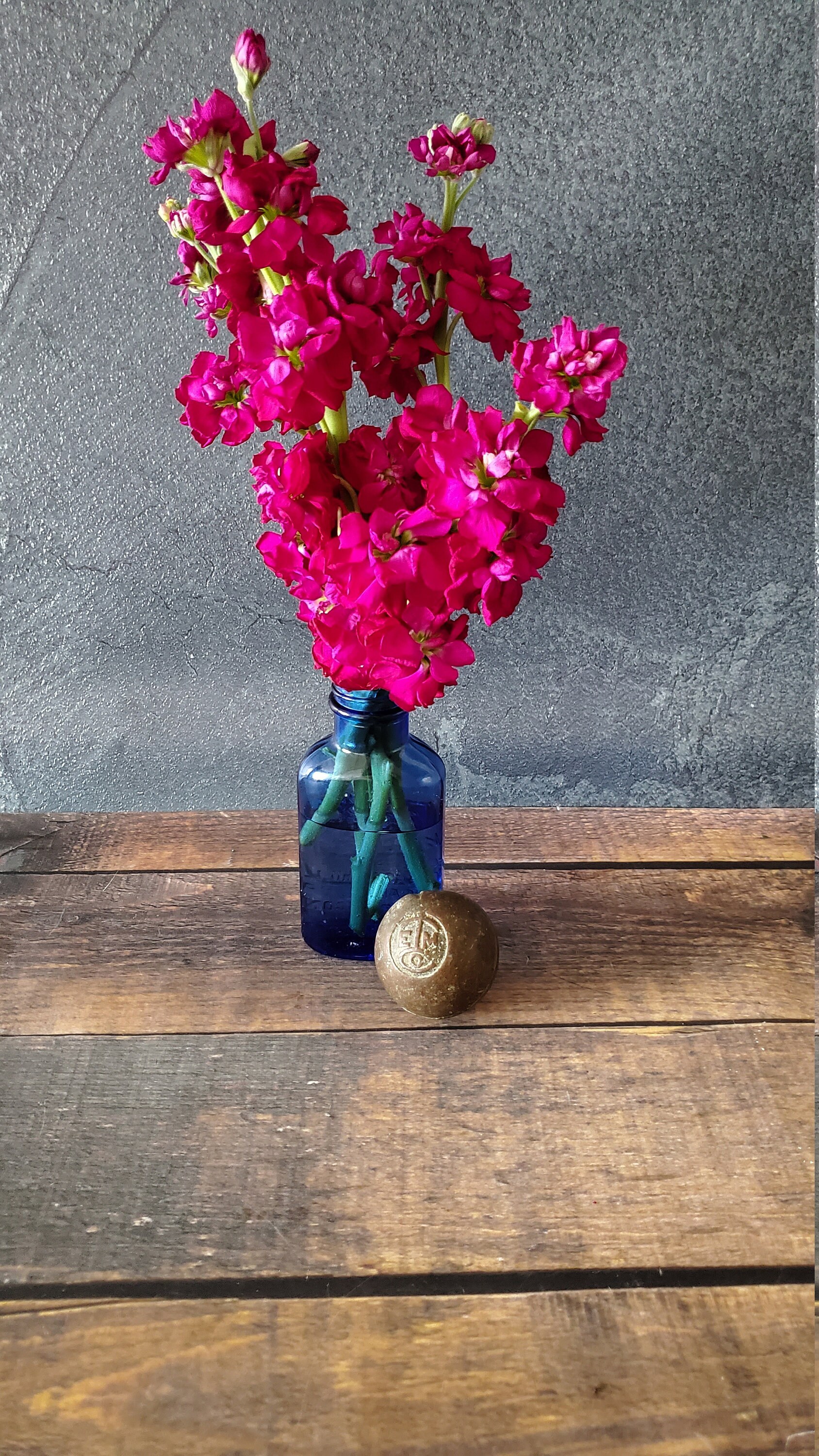 Bronze Ball Paperweight/ Brass Paperweight/ EM Monogram/ Gift - Etsy