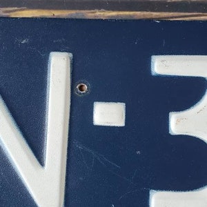 Genuine European Dutch License Plate From the Netherlands - Etsy