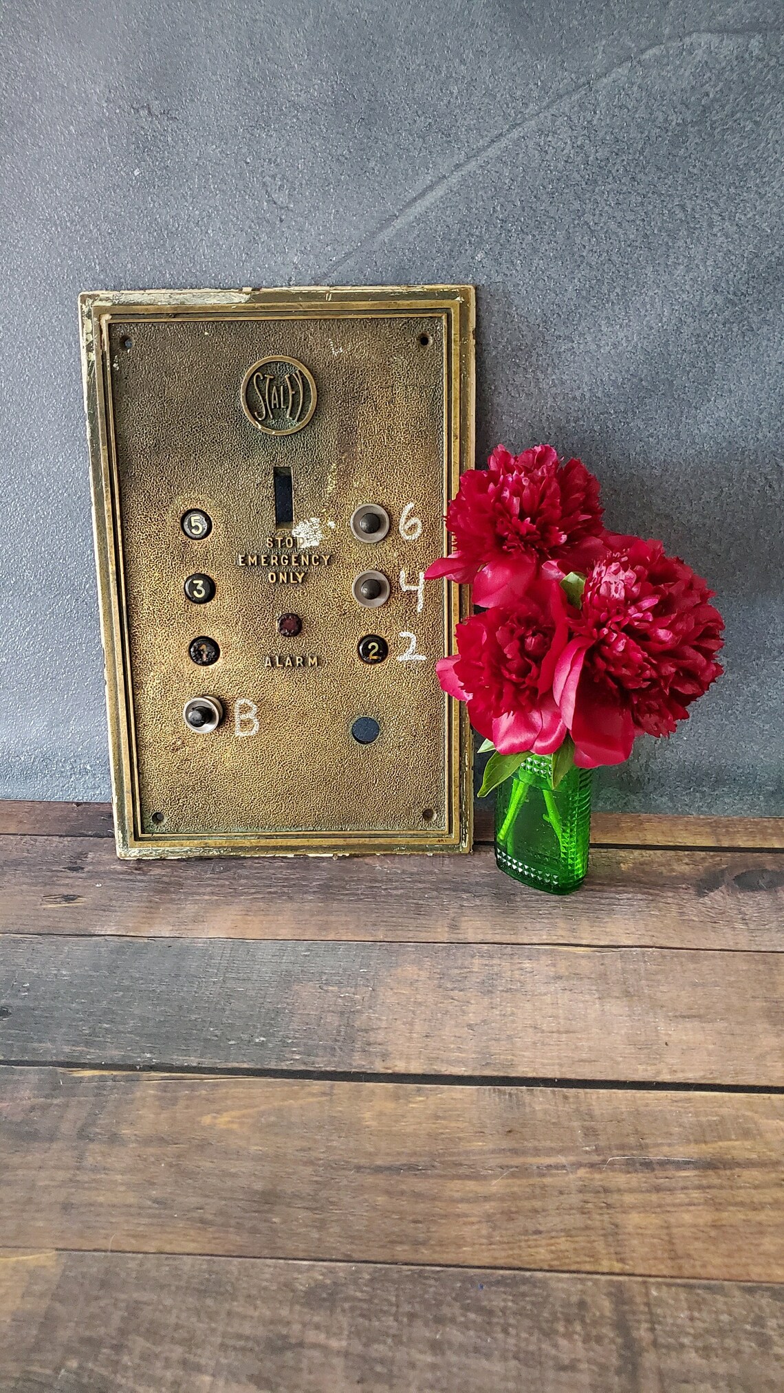 Staley Elevator Indicator Panel/ Elevator Panel/ New York - Etsy
