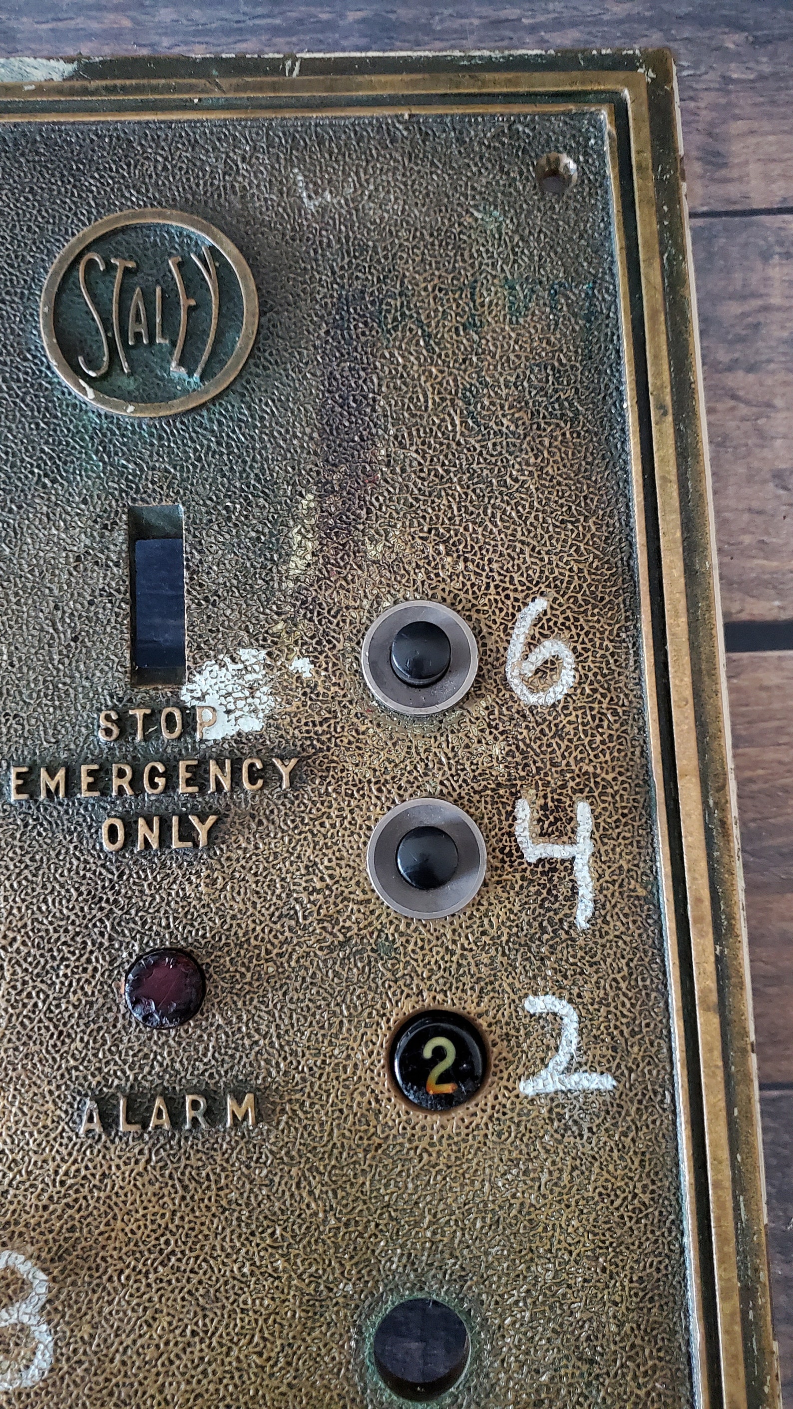 Staley Elevator Indicator Panel/ Elevator Panel/ New York - Etsy