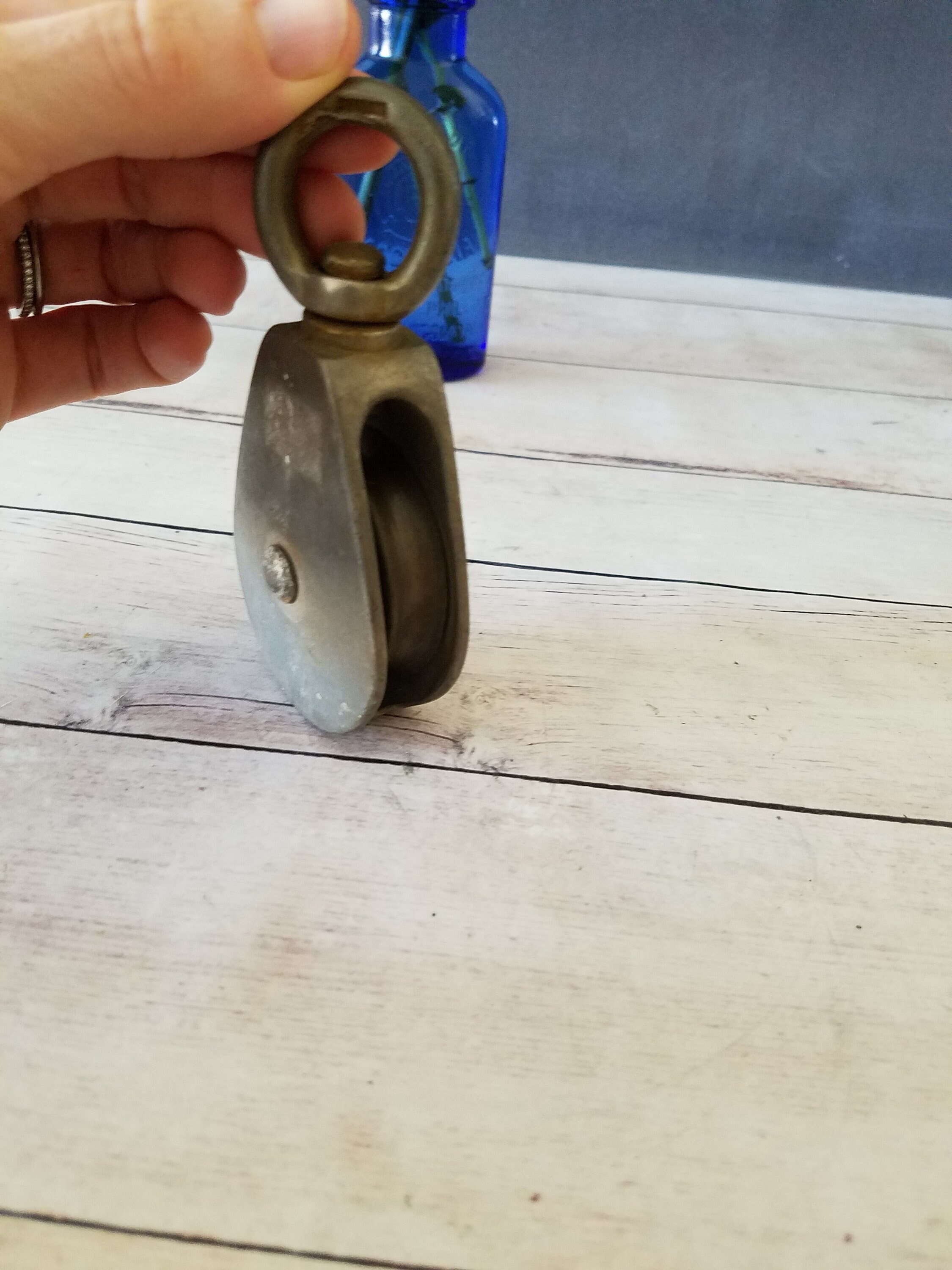 Antique Pulley / Vintage Pulley/ Metal Pulley / Spain/ Vintage - Etsy