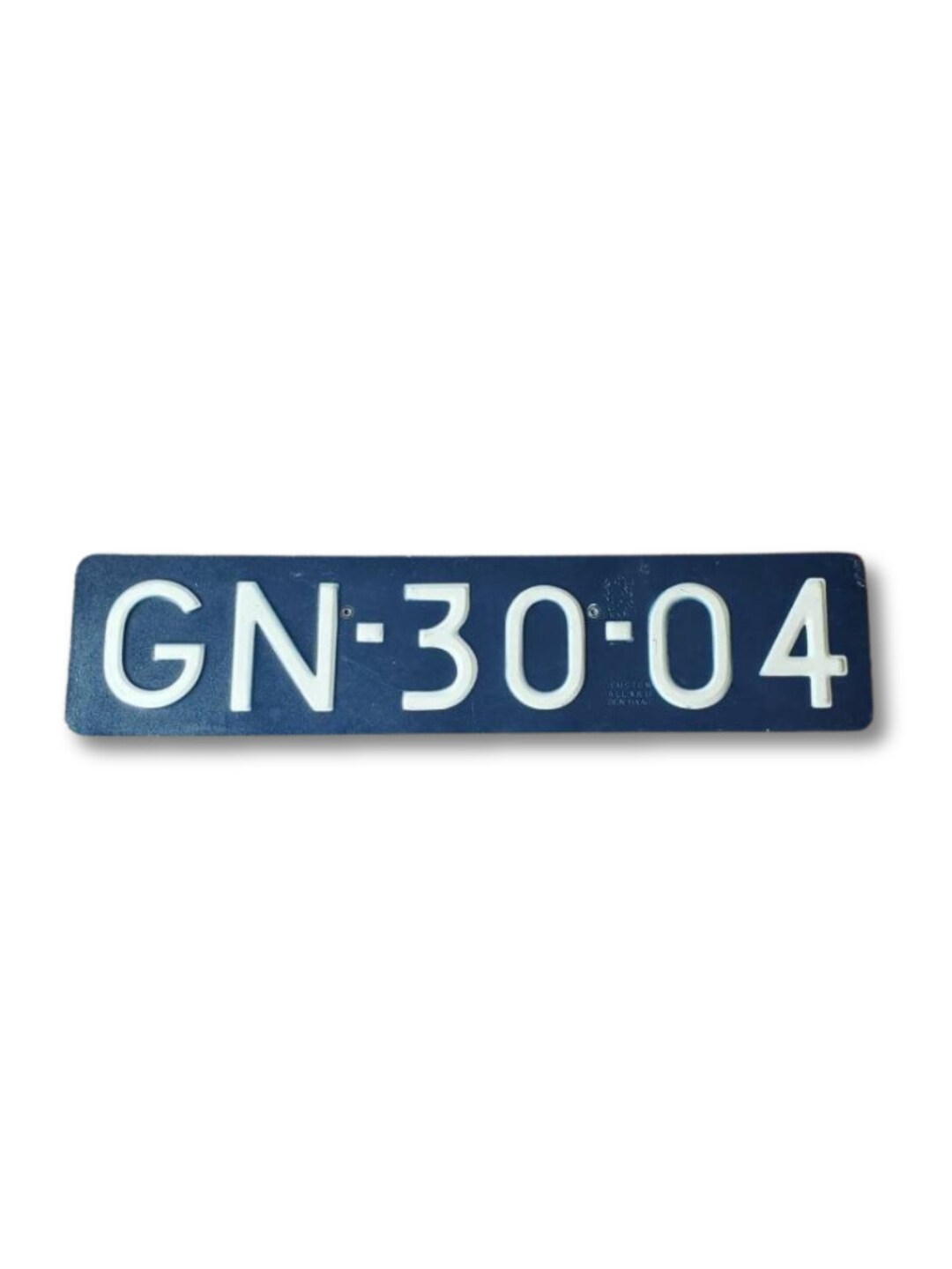 Genuine European Dutch License Plate From the Netherlands - Etsy