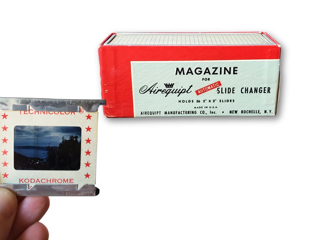Vintage Projector Slides for Magazine for Airequipt - Etsy
