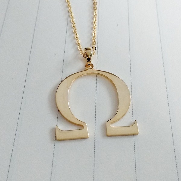 Omega Necklace - Etsy