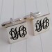 Monogram Inspired Shoe Clips,personalized Monogrammed Shoe Clip,gold ...