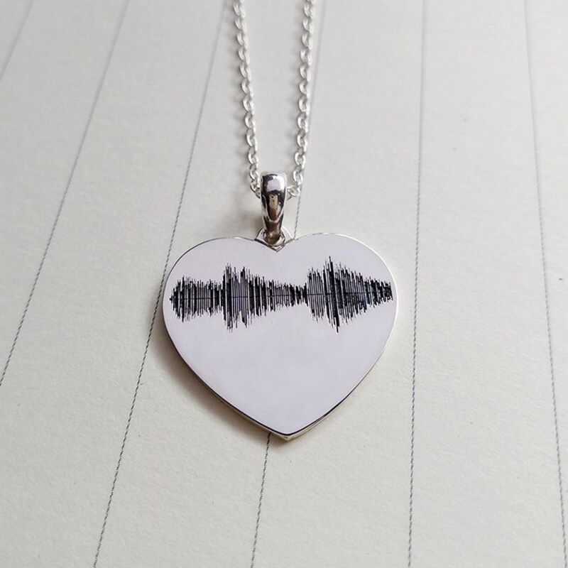 Sound Wave Necklace - Etsy