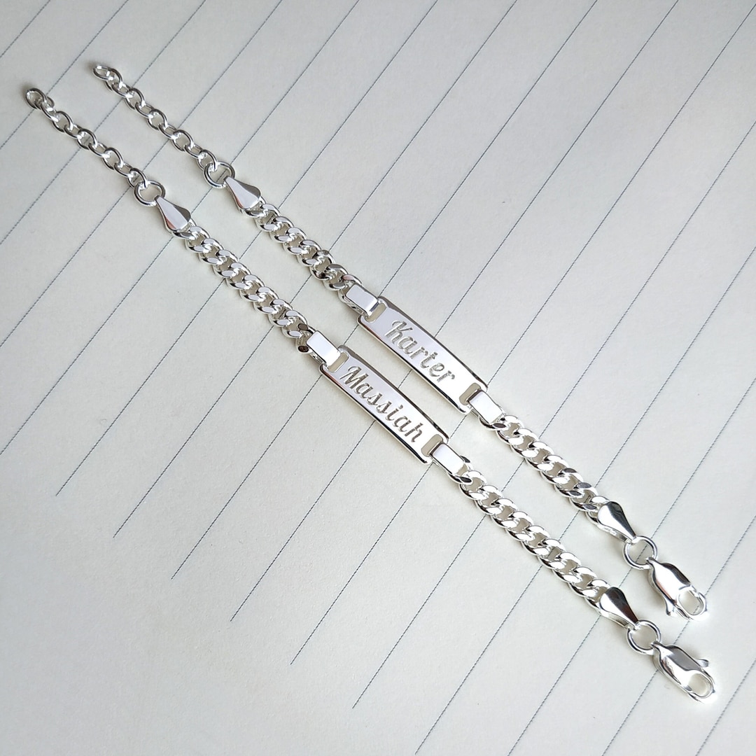 Custom Baby Name Bracelets,personalized Newborn Baby Bracelets ...