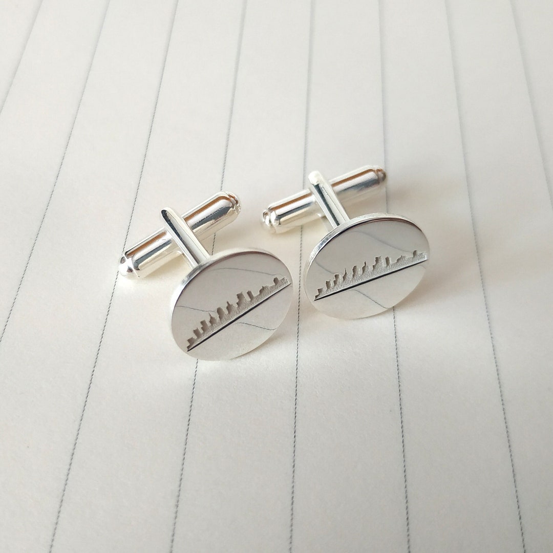 City Skyline Cufflinks,st Paul Minnesota Skyline Cufflinks,city Symbol ...