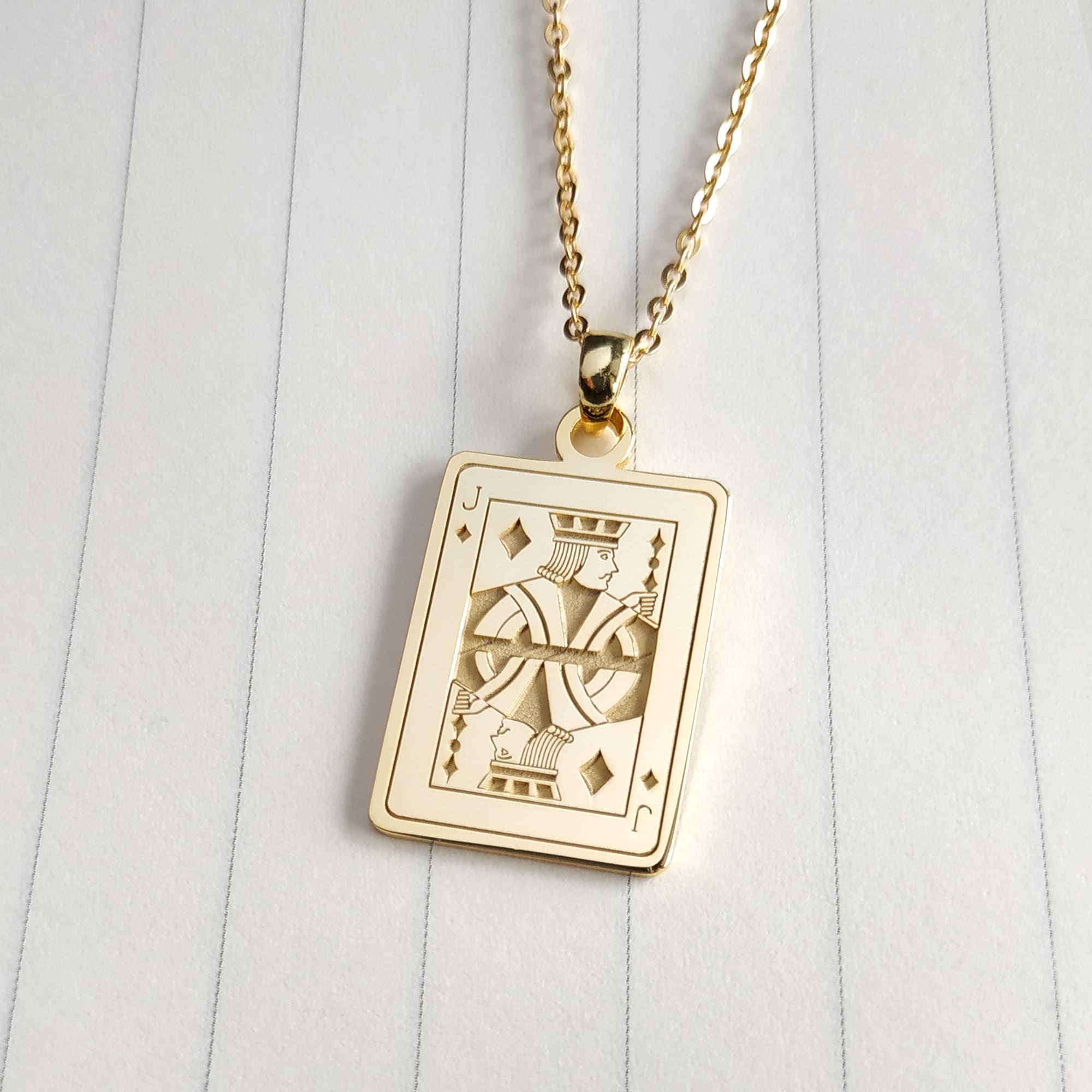 Five of Hearts Necklace,six of Clubs Necklace,three of Clubs Necklace ...