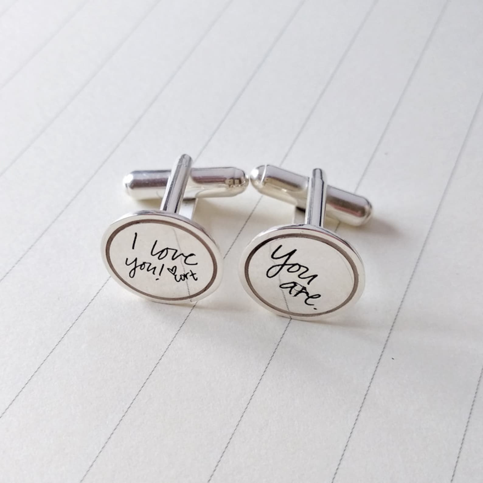 Custom Signature Cufflinks,wedding Cufflinks for Groom,custom ...