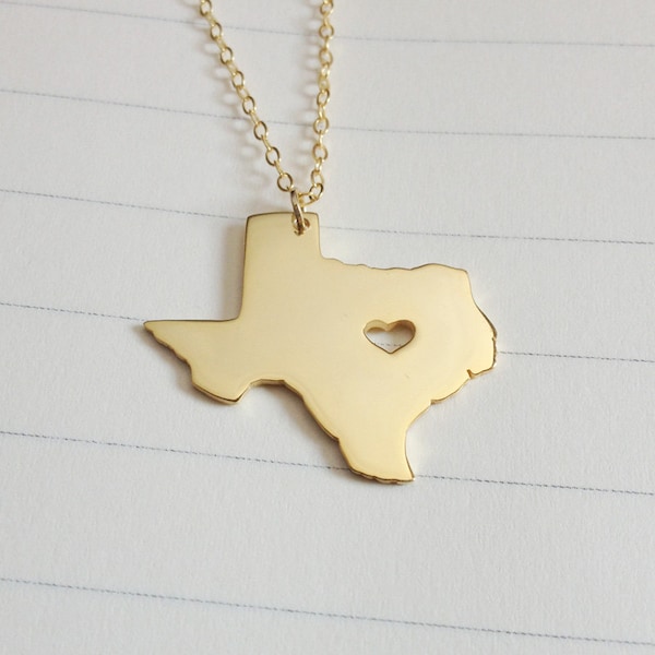 Texas Necklace - Etsy