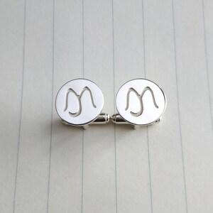 Silver Ranch Cufflinks,custom Symbol Cufflinks,ranch Brand Cufflinks ...