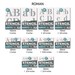 40mm LETTER ALPHABET STENCIL Letters / Symbols (1.57 Inches Tall) 6 X ...