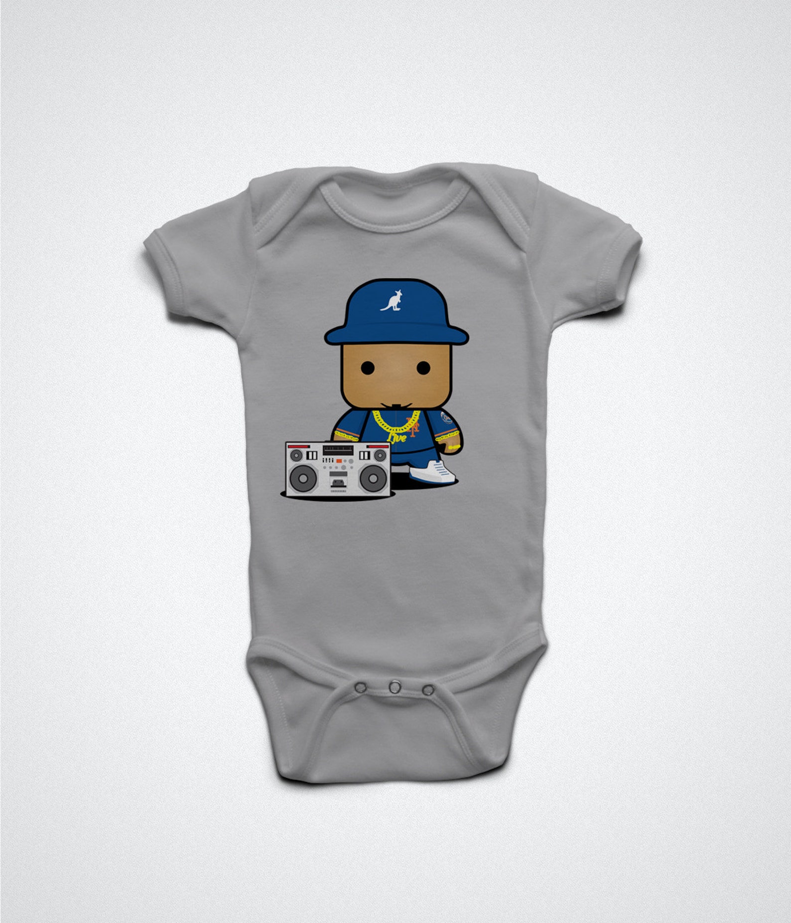 Onesie - I'm on My Radio - Old School, Rapper and Hip-hop Character ...