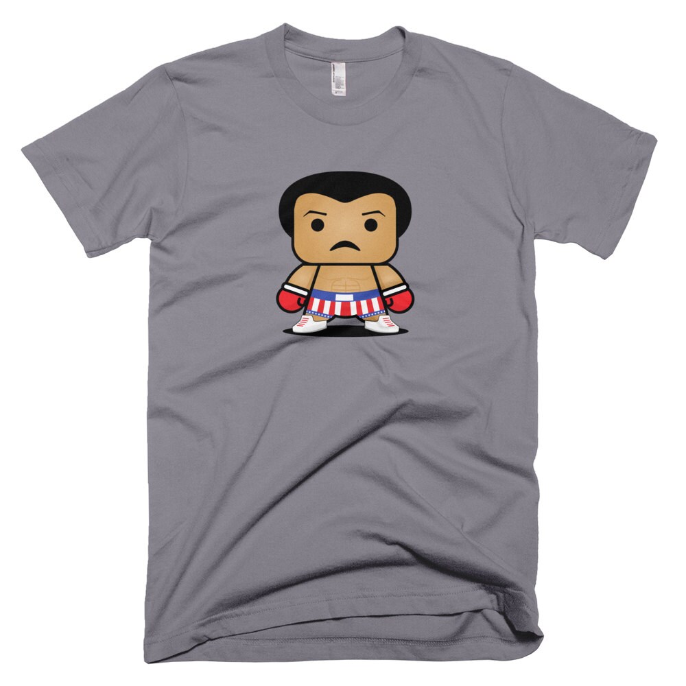 Mens T-shirt - Apollo Creed - Lil Baller Collection - Yellow Shirt ...
