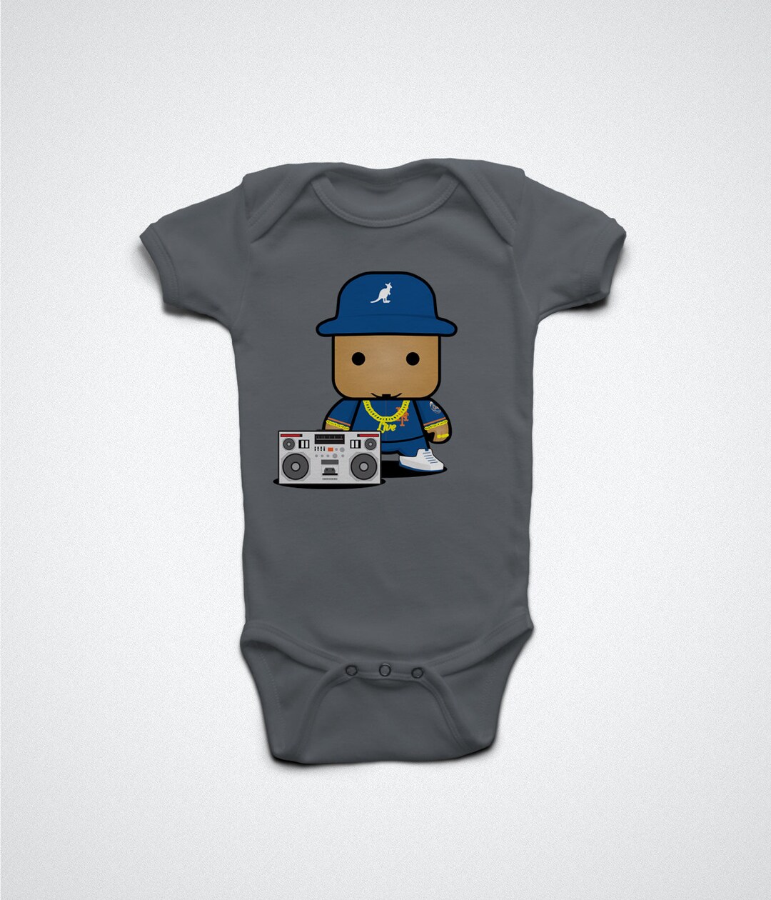 Onesie - I'm on My Radio - Old School, Rapper and Hip-hop Character ...