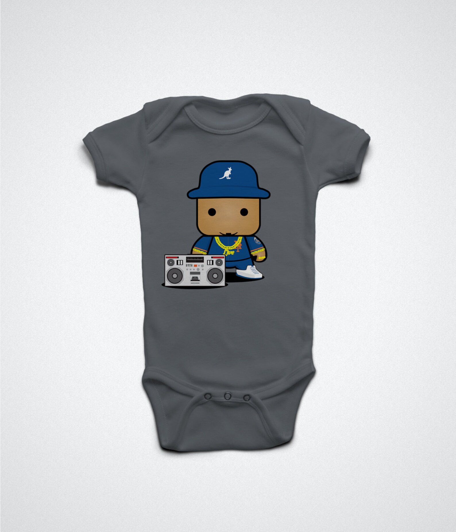 Onesie - I'm on My Radio - Old School, Rapper and Hip-hop Character ...