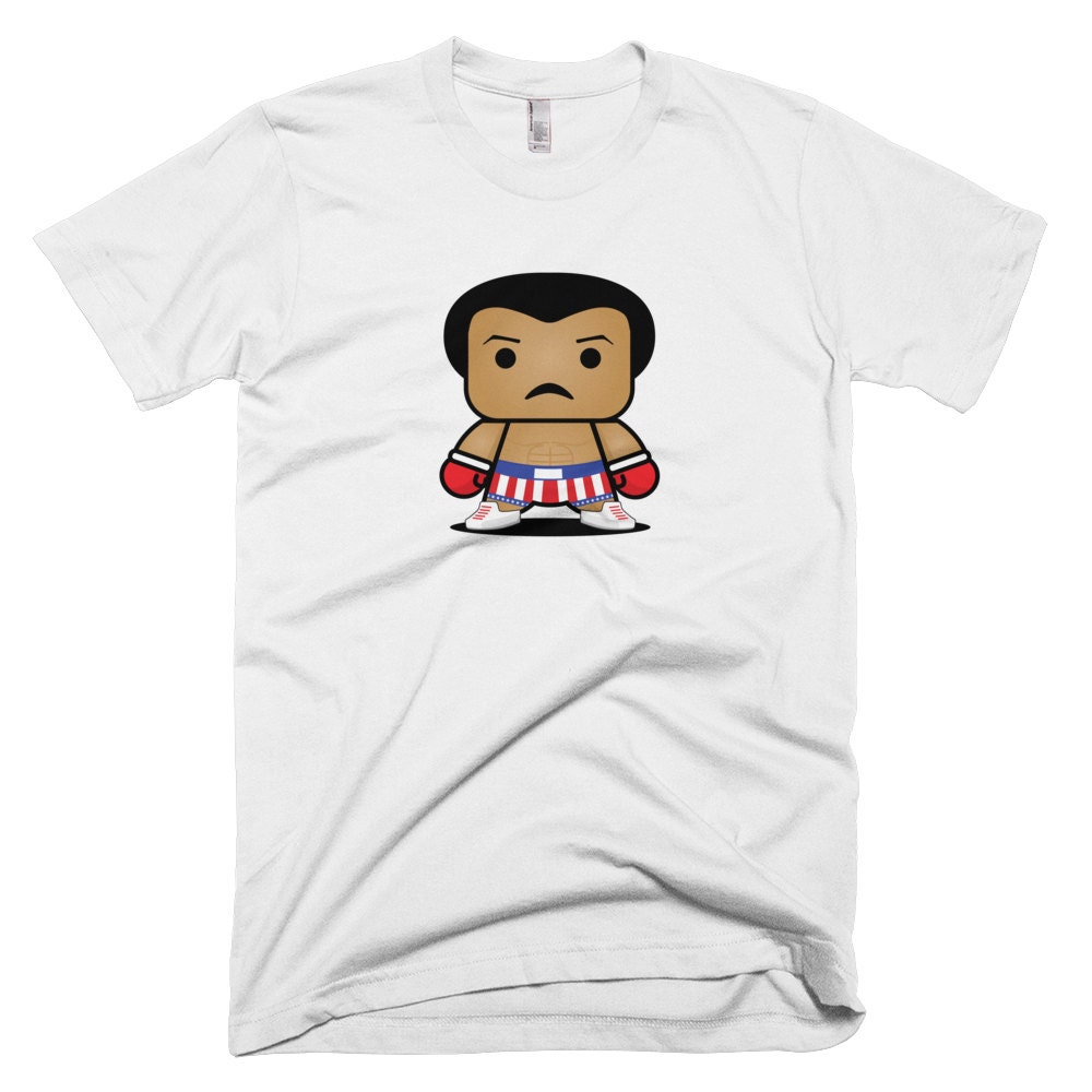 Mens T-shirt - Apollo Creed - Lil Baller Collection - Yellow Shirt ...