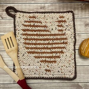 Autumn Turkey Pot Holder Crochet Pattern PDF Digital | Etsy