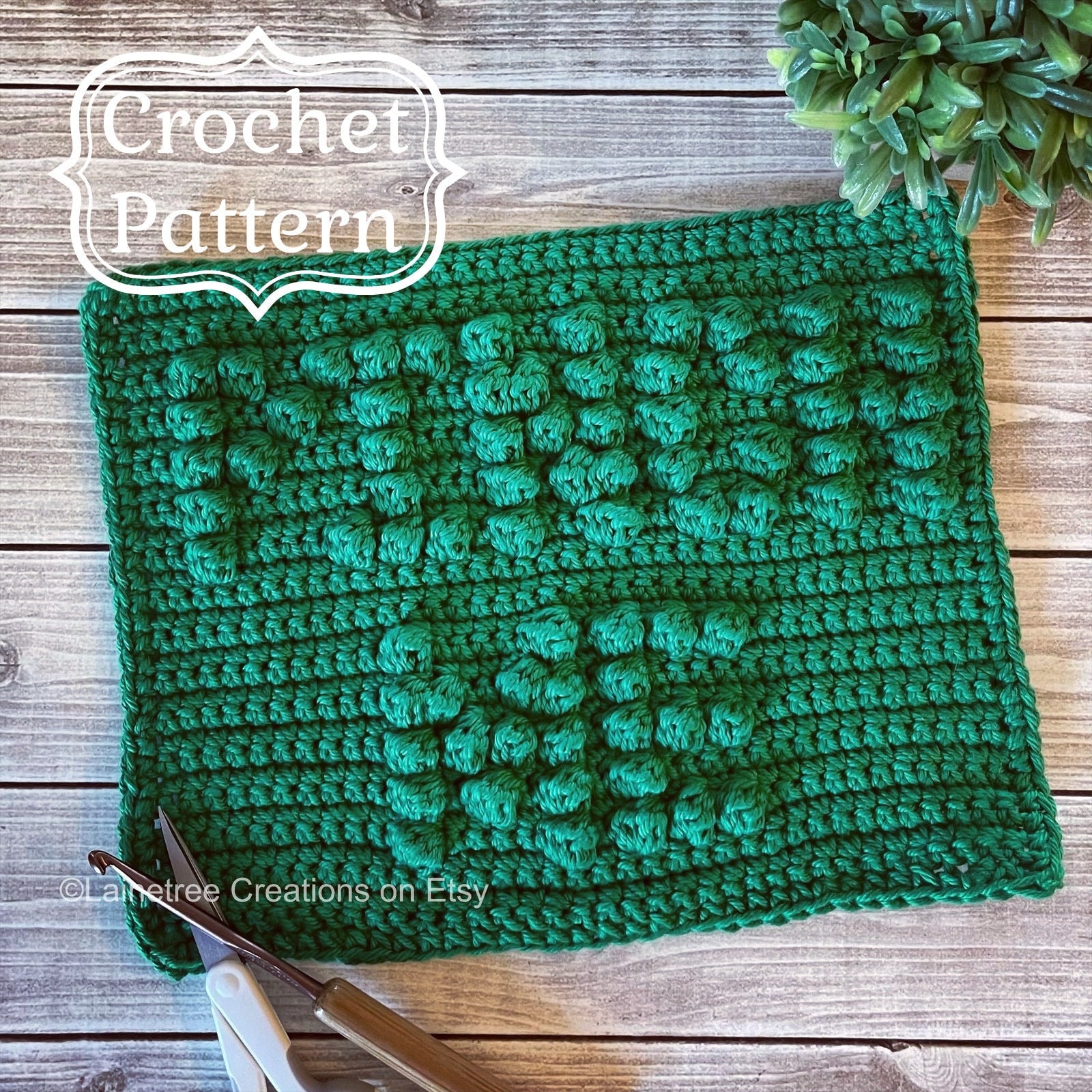St Patricks Day PINCH ME Dishcloth Pattern Lucky Crochet - Etsy