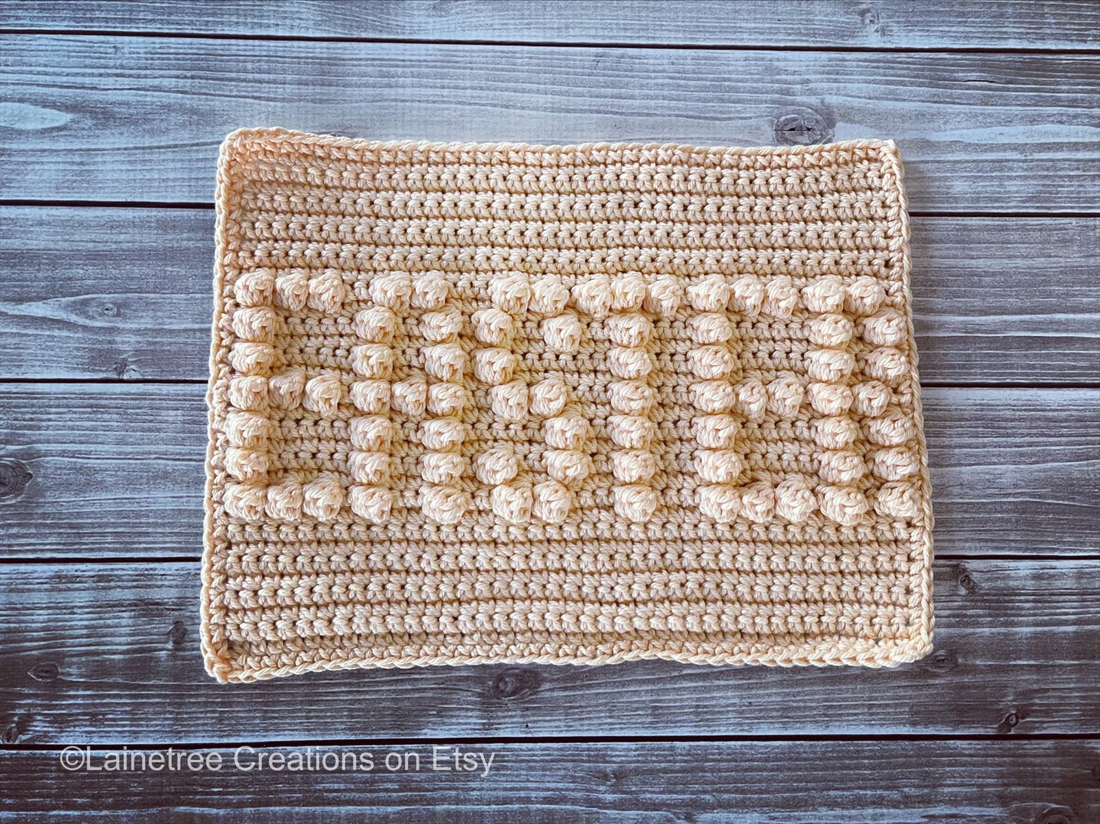 Easter Dishcloth Pattern Pack Crochet Easter Bunny Dishcloth | Etsy