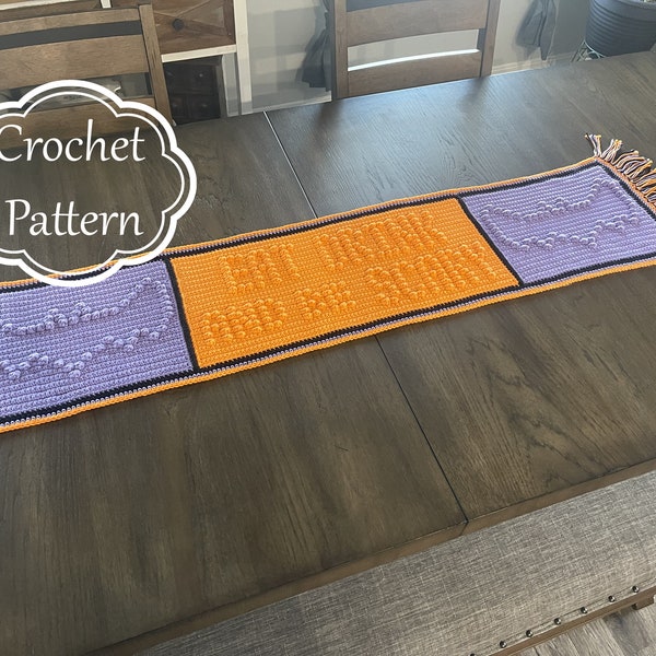 Halloween Table Runner Patterns - Etsy