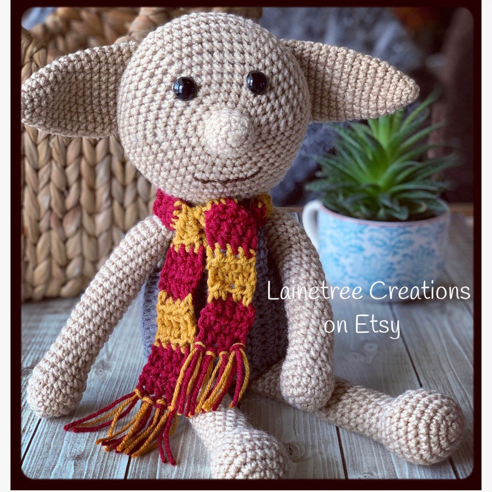 Dobby Doll House Elf Doll Crochet Dobby Doll Gift for Him | Etsy