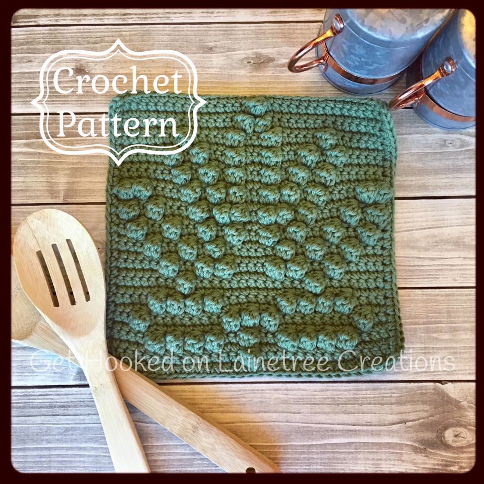 Pot Leaf Dishcloth Pattern, PDF Download Crochet Pattern for Marijuana ...